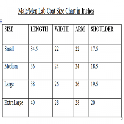 Lab Coat For Male Good Quality | BUY MEDICAL THINGS